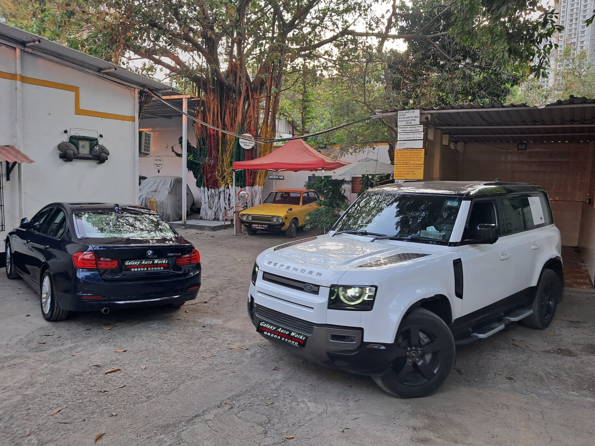 Jaguar Land Rover Service Center in Lower Parel, Mumbai